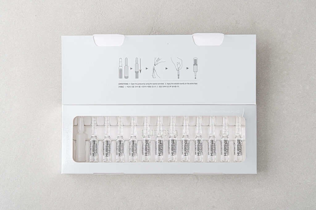 HubisLab Bio Cell Fluid Brightening (12 ampoules) - Beauty From Korea